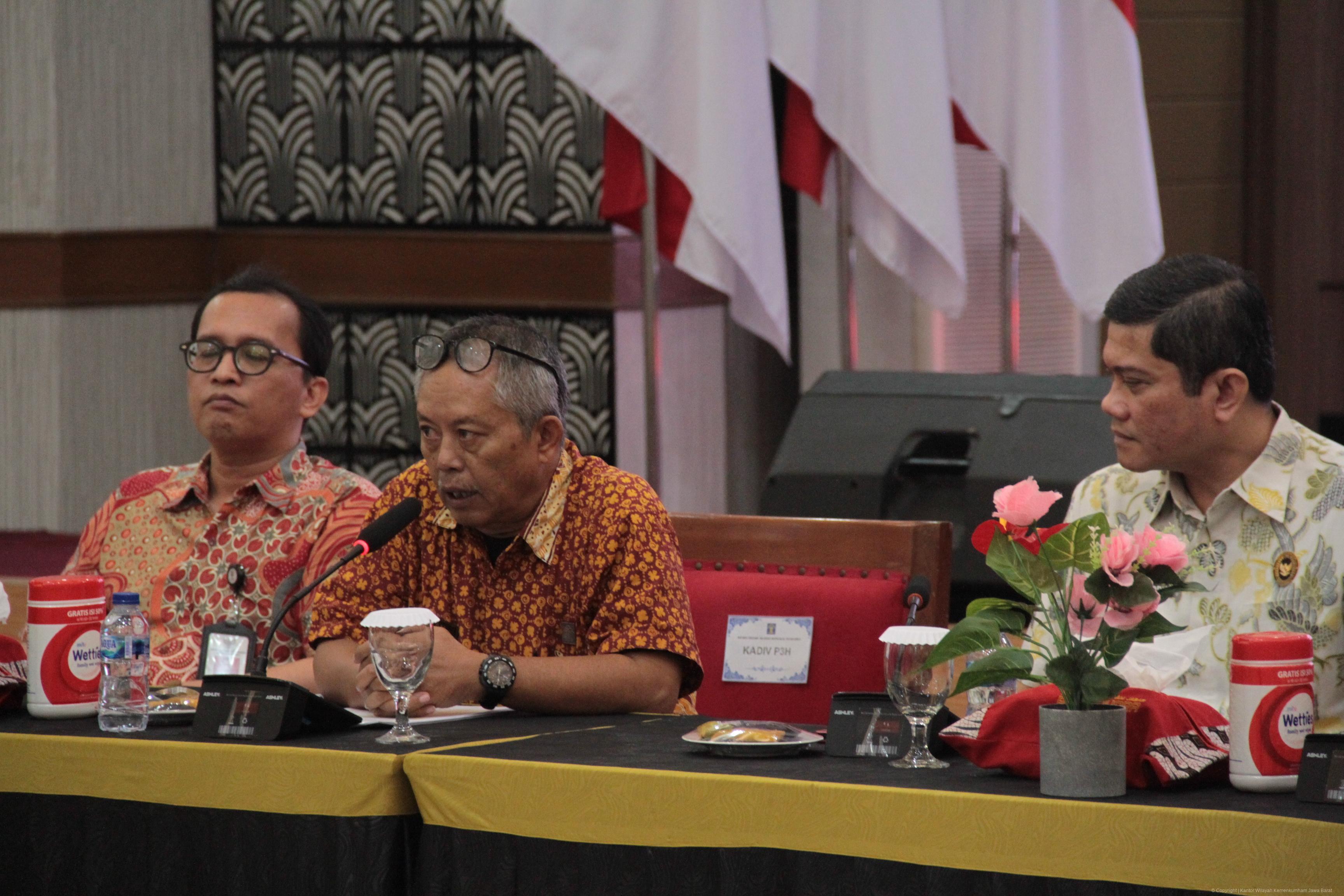 Rapat Koordinasi Oleh Kanwil Kemenkum Jabar Bersama Kemenko Kumham Imipas Dorong Sinergi Antara ...